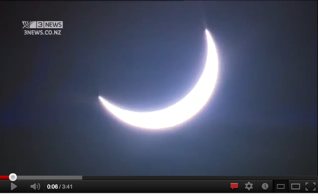 Sun, Moon, Shadow, Sea | Gini's Nature News